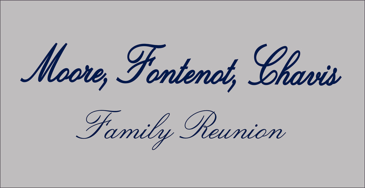 MOORE, FONTENOT, CHAVIS FAMILY REUNION 2024 – TShirt Shop Jennings