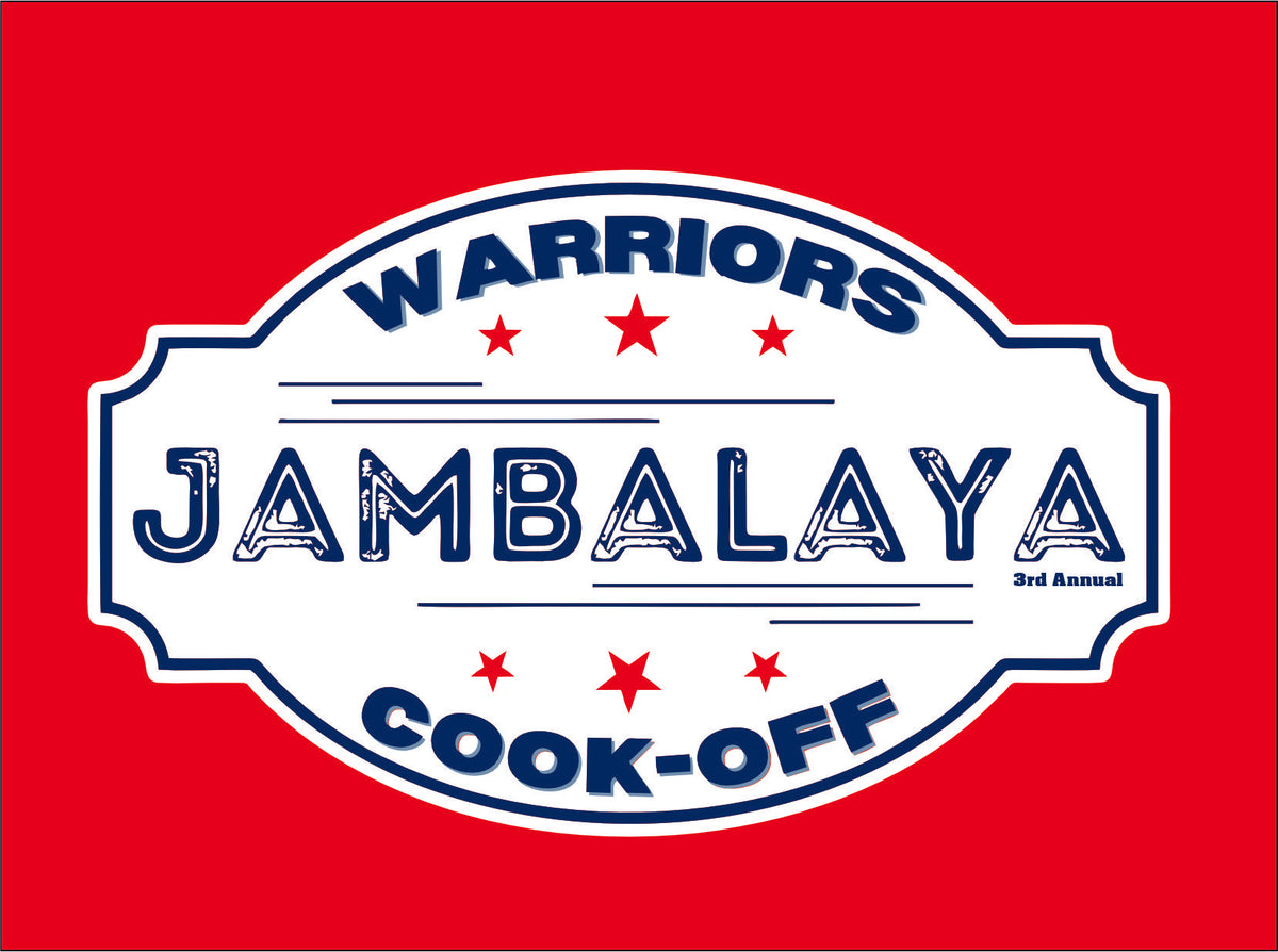 3rd ANNUAL WARRIOR JAMBALAYA COOK-OFF – TShirt Shop Jennings