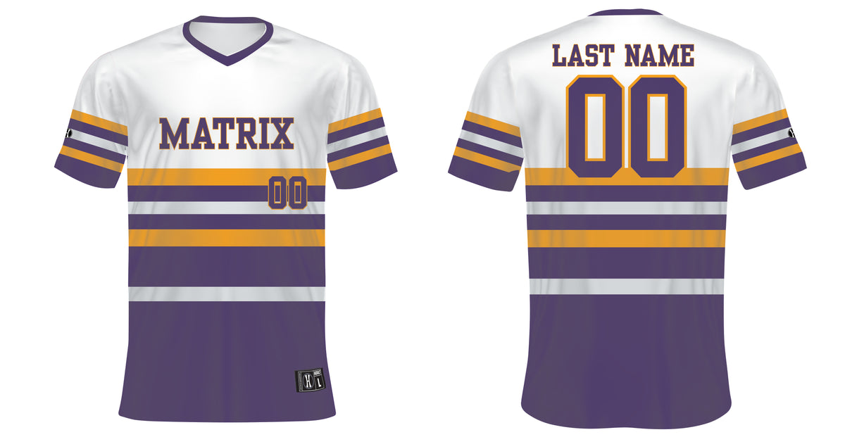 MATRIX SUBLIMATED UNIFORMS 2025 V NECK JERSEY 1 – TShirt Shop Jennings